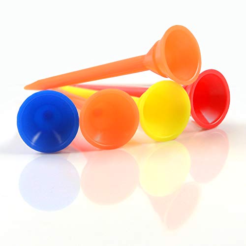 Champkey Big Cup 3-1/4" Golf Tees (50 pcs,Green) - Reduce Friction ...