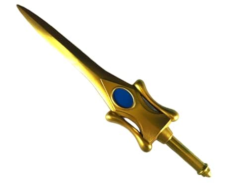 30” Fantasy Medieval Master Sword of Power Gold Foam Cosplay Costume ...