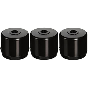 RAB Lighting MCAP3B Mighty Post Cap for 3" Pipe, 2-7/8" OD, Black (Pack ...