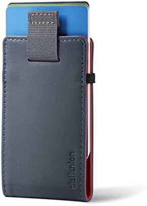 Distil Union Wally Micro - Premium Leather Minimalist Slim Wallet and ...