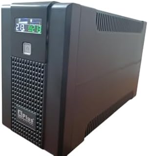 APLUS UPS Line Interactive UPS 2000VA/1200W with 4 batteries and a chassis designed for easy ...