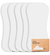 Amazon.com: 5-Pack Organic Burp Cloths for Baby Boys and Girls - Ultra ...