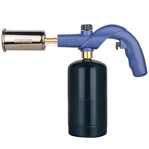 Sondiko Powerful Cooking Propane Torch, Grill Gun Flame Thrower Gun ...