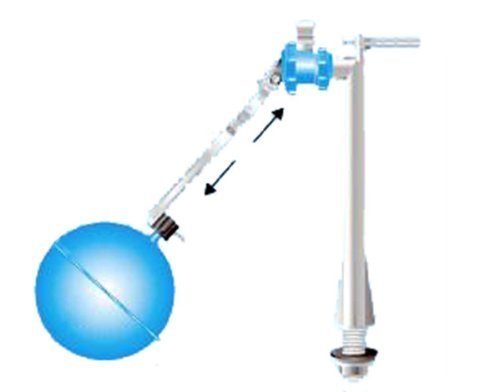 1/2" Toilet Cistern Bottom Entry Inlet Fill Valve Brass Wrass Approved ...