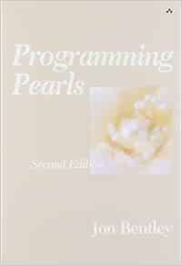 Programming Pearls: Bentley, Jon: 0785342657883: Amazon.com: Books
