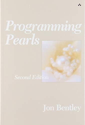 Programming Pearls: Bentley, Jon: 0785342657883: Amazon.com: Books