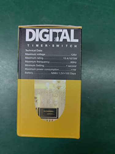 Techbee Digital Infinite Repeat Cycle Intermittent Timer Plug for ...