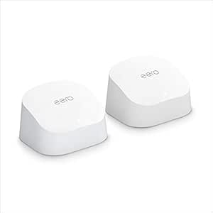 Amazon.com: Amazon eero 6 dual-band mesh Wi-Fi 6 system, with built-in ...
