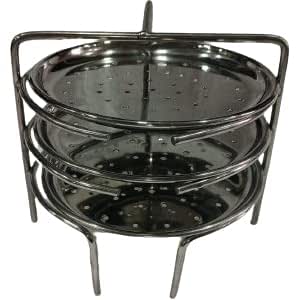 Stylish Special Stainless Steel Idiyappam Stand (Small Size) with 3 ...
