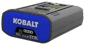 Amazon.com: Kobalt 40-Volt 4-Amps Rechargeable Lithium Ion (Li-Ion ...