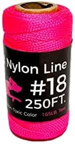 Pet Supplies : Swift Paws - Roll of Braided Nylon Line #18 Home Lure ...