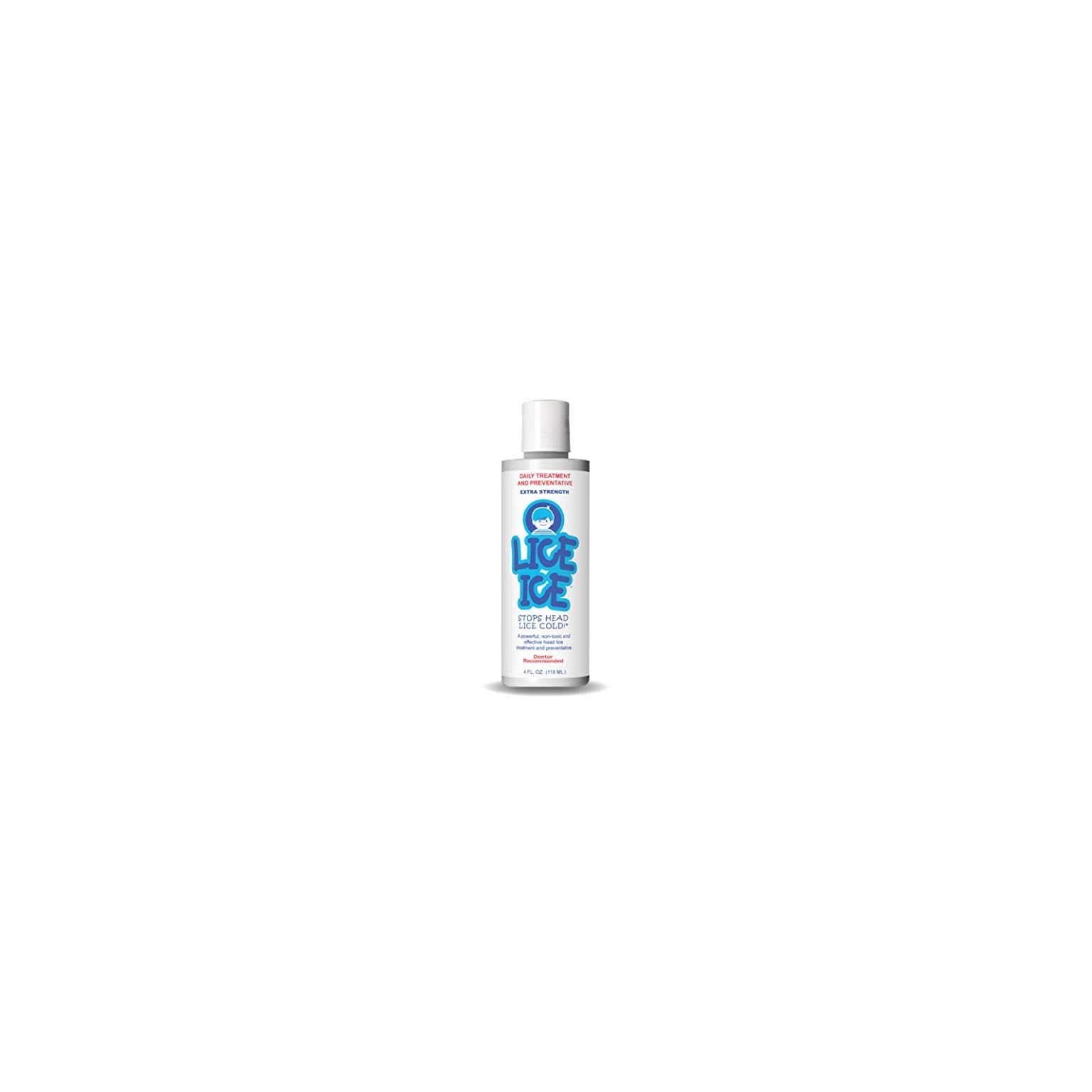 Lice Ice Extra Strength (4 FL OZ), Head Lice Treatment for Kids and ...