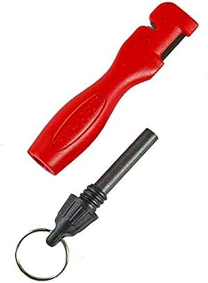 Amazon.com: Sharpens Best Sharp-N-Spark Survival Tool Sharpener & Fire ...