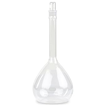 Corning Pyrex #5640-2L, 2000mL Class A Volumetric Flasks with Pyrex ...