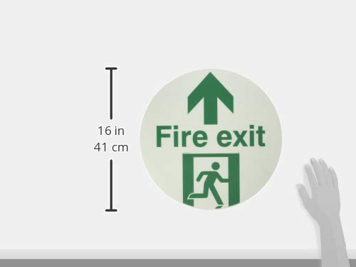 Fire Exit floor graphics – BigaMart
