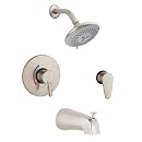 Hansgrohe 04465820 Focus S Shower System Combo, Brushed Nickel ...