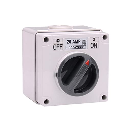 Rotary Changeover Switch, 500V 3P 63A Outdoor IP66 Waterproof Cam ...