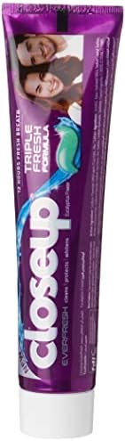 Close Up Triple Fresh Formula Gel Toothpaste, EucalyptUS Freeze, 120Ml ...
