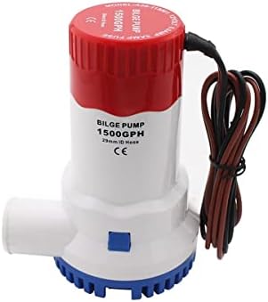 Hand Bilge Pump Bilge Pump, 1500GPH DC12V Electric Water Pump Submer ...