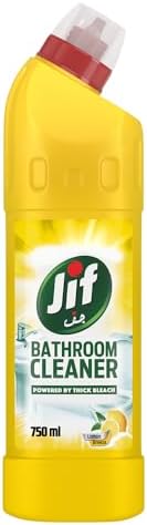 JIF Bathroom Cleaner, 10x better cleaning & whiteness, Lemon Breeze ...