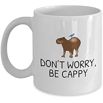 Amazon.com: Capybara Mug Coffee - Be Yourself Capybara Mug, Cup Coffee ...