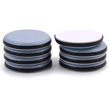 1-5/8'Adhesive Furniture Glides Sliders-FURNIGEAR Heavy Duty PTFE ...