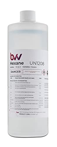 BVV High Purity Lab Grade N-Hexane Solvent - 99% Pure Lab Solvent for ...