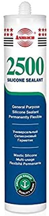 Asmaco 2500 - General Purpose Silicone Sealant White - 24 pcs per 1 box price in UAE | Amazon ...