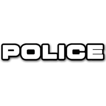 Amazon.com: Police Vynil Car Sticker Decal - Select Size: Automotive
