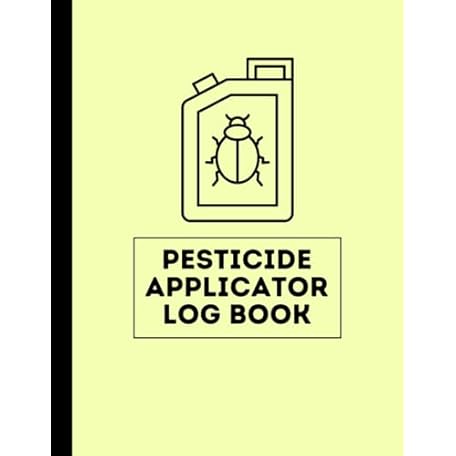 Mua Pesticide Applicator Log Book: Insect Control and Chemical Pest ...