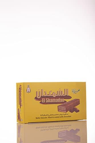 سعر El shamadan biscuit wafer filled and covered with chocolate ...