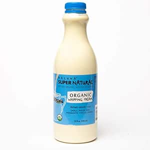 Kalona SuperNatural Organic Whipping Cream, 32 Fl oz: Amazon.com ...