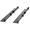 StarTech.com 1U 19 inch Server Rack Rails & 1U Adjustable Vented Server ...