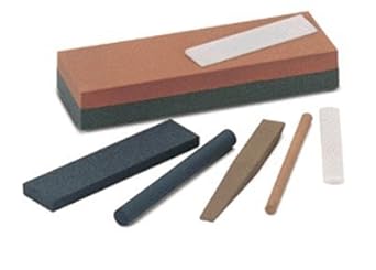 4" Diam x 1-1/2" Thick, Silicon Carbide Sharpening Stone: Sharpening ...