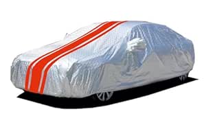 AMERICAN ARMOUR Racer Red Series 100% Waterproof Car Body Cover for ...