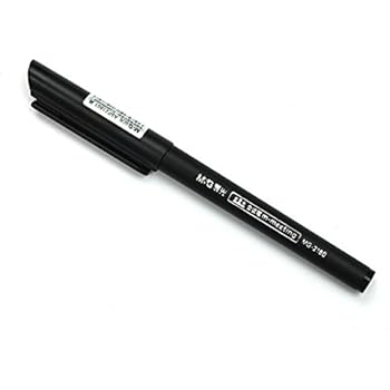Amazon.com: M&G Retractable Gel Pens, 0.5mm, Micro Point, Classical ...