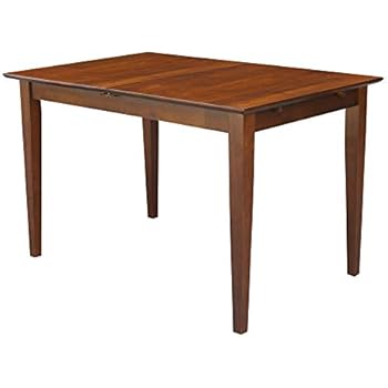 Amazon.com - International Concepts Dining Table, Butterfly Extension ...