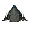 3M Rugged Comfort Half Facepiece Reusable Respirator 6501, Cool Flow ...