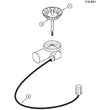 BLANCO pop-up waste add-on kit, round, chrome, 517544: Amazon.co.uk ...