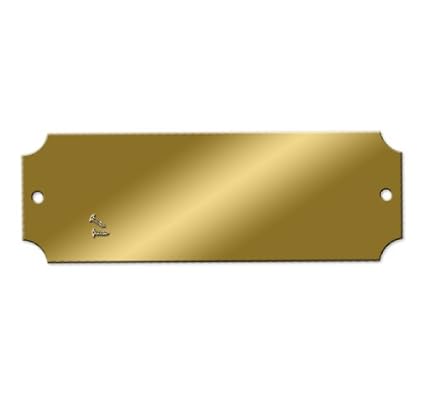 Blank Engraving Brass Plates - 2-1/2 x 7/8 inch - Pk/25: Amazon.ca ...