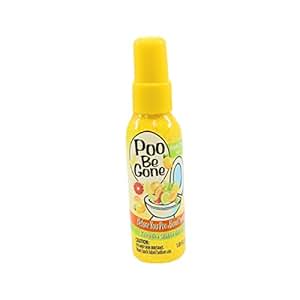 Amazon.com: Poo Be Gone Toilet Spray 1.85oz - Before You Go Toilet ...