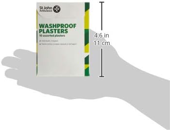 St John Ambulance Assorted Wash Proof Plasters – Pack of 10 – BigaMart