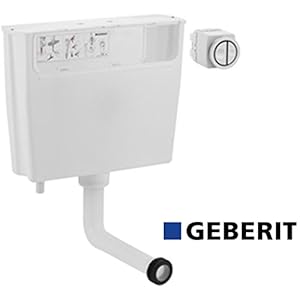 Geberit Low Height Concealed Built In Cistern with Dual Flush Pneumatic ...