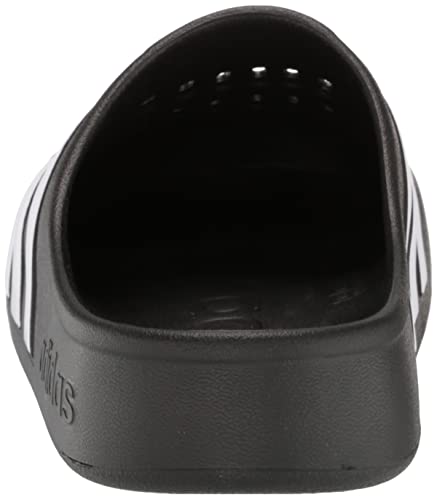 adidas Adilette Unisex Clogs - Core Black/Cloud White/Core Black, US 11 ...