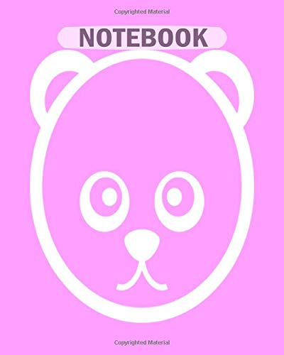 Notebook: cute 4th birthday panda kid boy girl 4 years old - 50 sheets ...