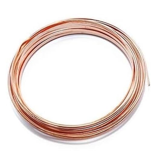 Copper Wire Craft Wire Floristry Wires 5m Copper Wire for Gardening, Diameter 1.5-3mm Guage 8-15 ...