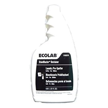 Amazon.com: Ecolab 6100374 StainBlaster Stain Blaster Destainer Laundry ...