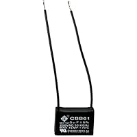 Amazon.com: CBB61 / C61 Fan Motor Capacitor 15uf 250VAC 2 Wire : Automotive