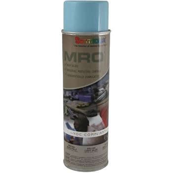 Seymour 620-1425 Industrial MRO High Solids Spray Paint, Light Blue ...