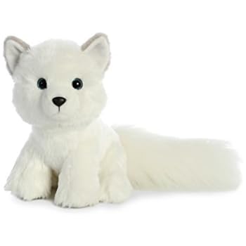 Amazon.com: Aurora World Flopsie Toy Arctic Fox Plush, 12": Toys & Games